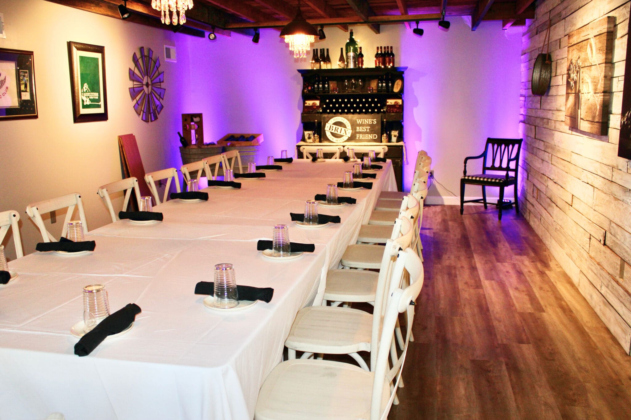 Vineyard Room | Private Dining Room by Candywood Wine Cellar